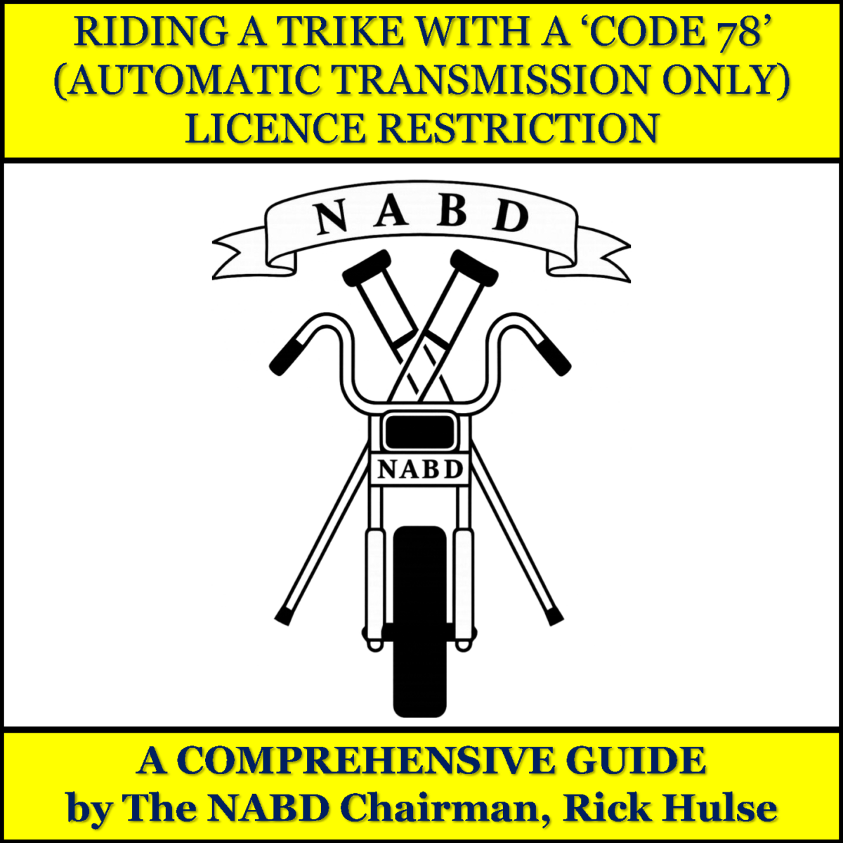 Riding Trikes with a Code 78 Licence