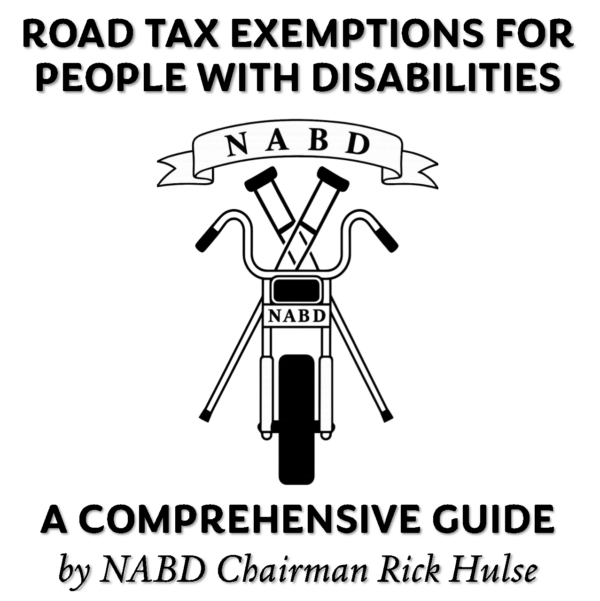 Vehicle Tax Exemption & 50% Reduction (VED) – NABD